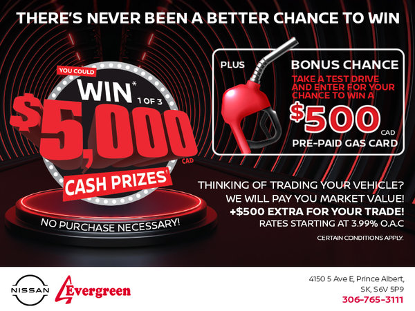 Evergreen Nissan | Special Offers