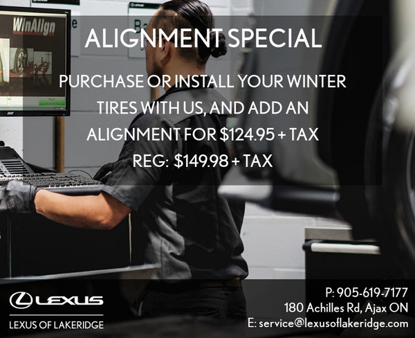 Lexus of Lakeridge | Special Offers in Ajax