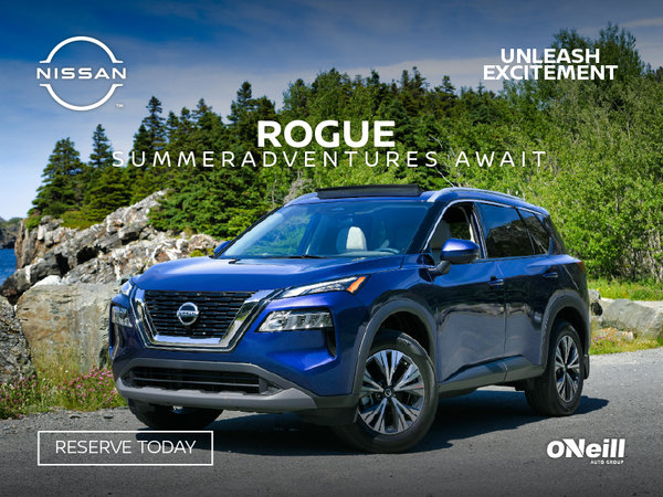 O'Neill Nissan | The 2023 Rogue SV AWD Midnight in Mount Pearl