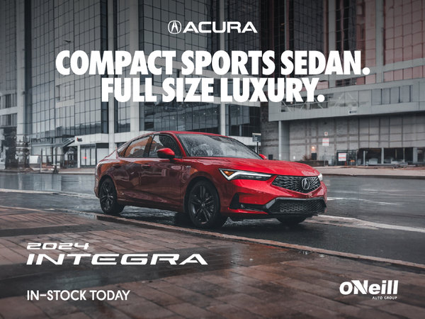 O'Neill Acura | The 2024 Integra A-SPEC CVT in Mount Pearl