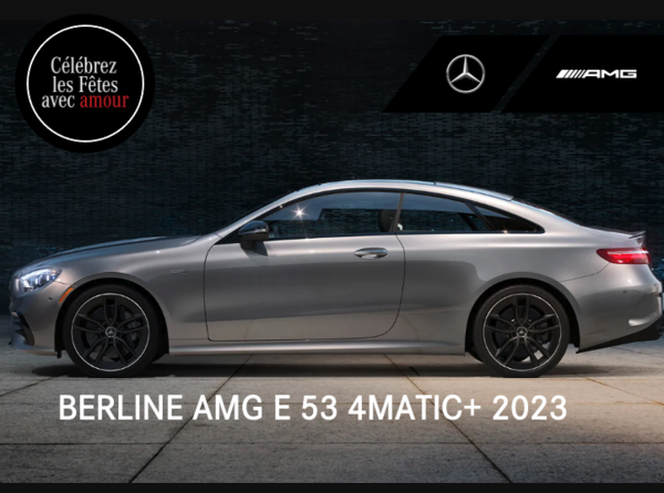 Silver Star Montréal | Démo COUPÉ AMG E53 4MATIC+ 2023 à partir de 1 ...