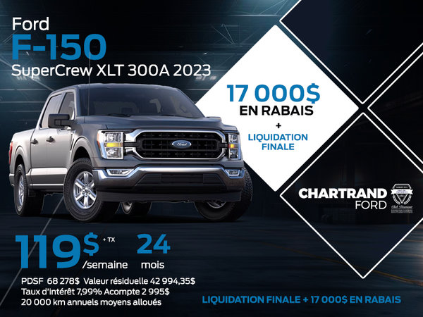 Offres spéciales | Chartrand Ford