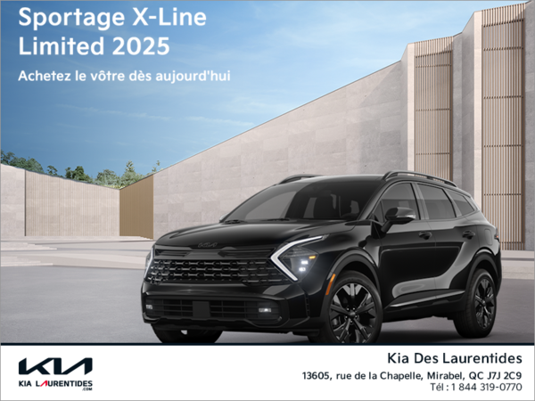 Le Kia Sportage EX PREMIUM 2025 à Mirabel | Kia Des Laurentides