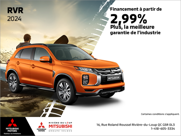 Le Mitsubishi Rvr ES AWC 2024 | Rivière-du-Loup Mitsubishi