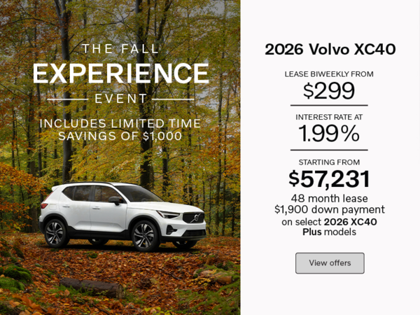 The 2026 Volvo XC40
