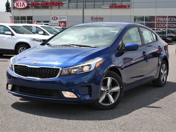 Kia Forte LX+ at 2018 Bleu hyper (MET) neuf à vendre - 19755.0$ | Kia ...
