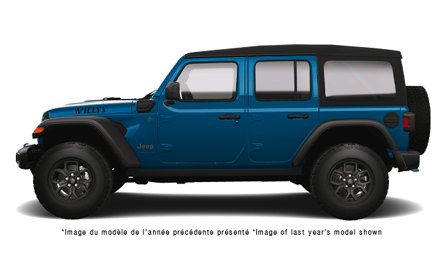 Le Jeep Wrangler 4XE Willys 2025 à Mont-Tremblant | Performance Laurentides