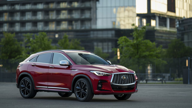 Avantages de l'Infiniti QX55 2024 sur le BMW X4