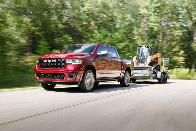 Towing with the 2025 Ram 1500