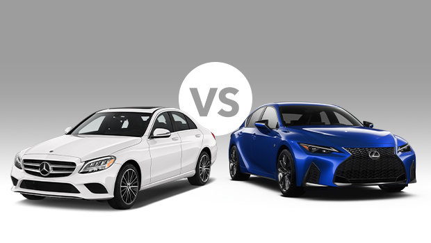 2021 Mercedes-Benz C-Class vs 2021 Lexus IS