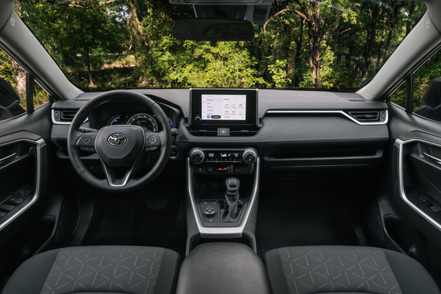 The Toyota Multimedia system in the 2025 Toyota RAV4