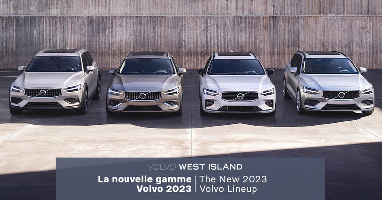 The New 2023 Volvo Lineup | Volvo Cars West Island