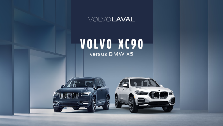 Volvo XC90 vs BMW X5: Ultimate 2024 luxury SUV showdown | Volvo Laval
