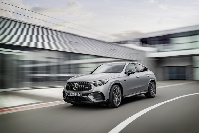 Mercedes-AMG Unveils New GLC Coupe Models with First-Ever E PERFORMANCE ...