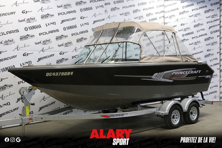 Alary Sport | Princecraft SUPER PRO 185 GL + MERCURY 150 HP 2014 d ...
