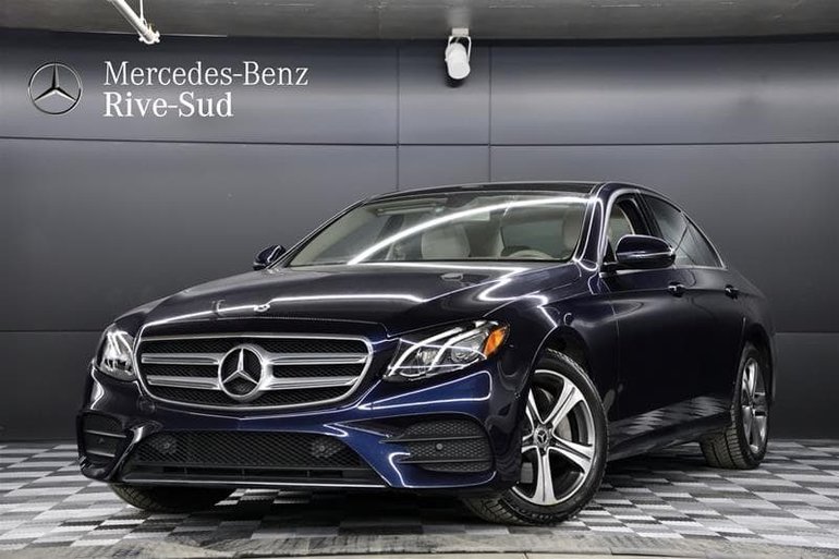 Pre-owned 2018 Mercedes-Benz E-Class E300 4MATIC, ENSEMBLE EXCLUSIF for ...
