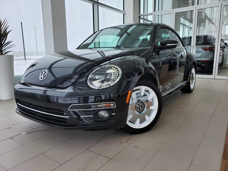 Volkswagen Beetle Wolfsburg Edition 2019 8 000 KM NOIR PROFOND NACRÉ ...