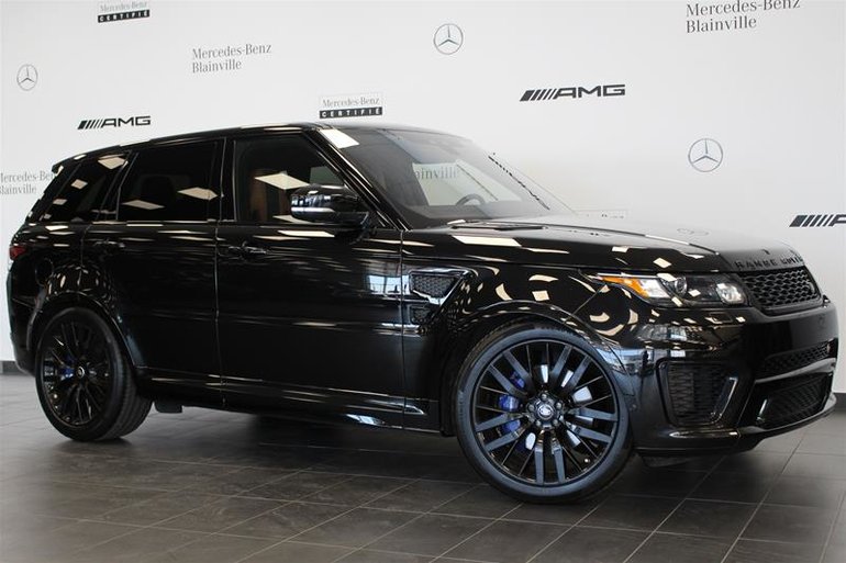 2017 Land Rover Range Rover Sport V8 Supercharged SVR d'occasion à ...