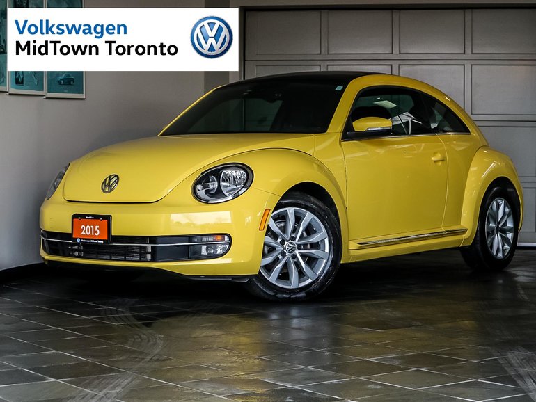 Used 2015 Volkswagen Beetle Comfortline 1.8T Yellow 35,245 KM for Sale ...