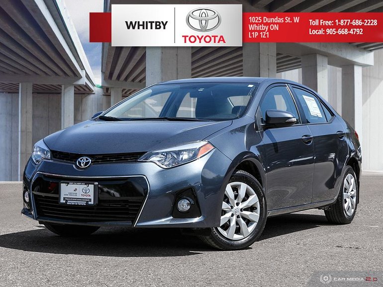 Used 2016 Toyota COROLLA SPORT for Sale - $16,977 | Whitby Toyota Company