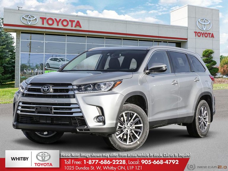 New 2019 HIGHLANDER XLE AWD LB20 for Sale - $47,745 | Whitby Toyota Company