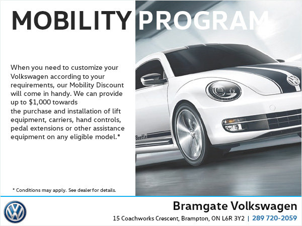 Volkswagen Mobility Program | Bramgate Volkswagen