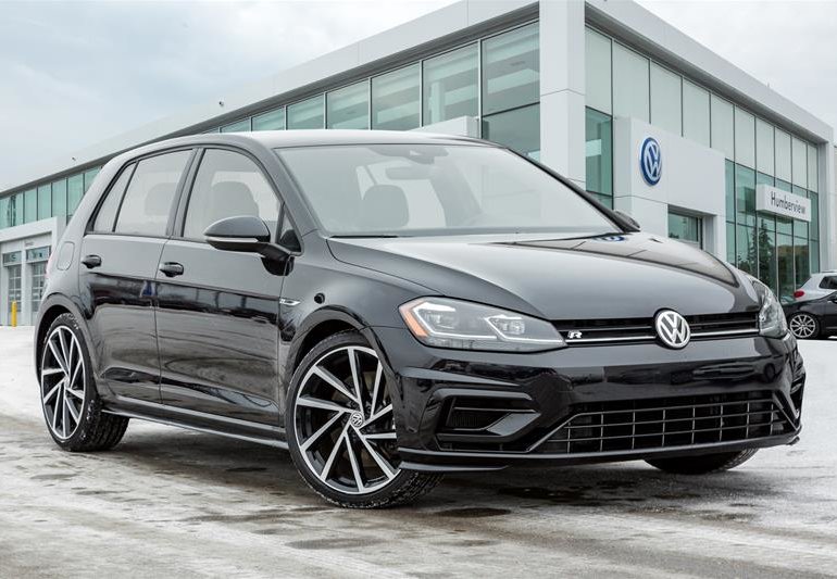 New 2018 Volkswagen Golf R 5-Dr 2.0T 4MOTION at DSG Deep Black Pearl ...