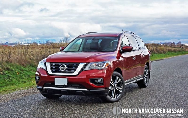 North Vancouver Nissan | 2018 Nissan Pathfinder Platinum 4x4 Road Test ...
