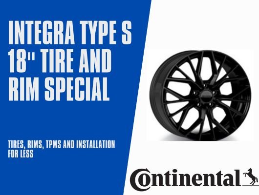Integra Type S Tire And Rim Package | Acura Pickering