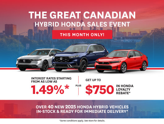 Great Canadian Hybrid Honda Sales Event | Pickering Honda