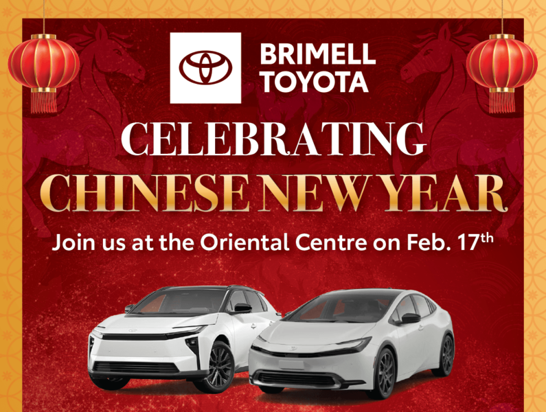 Lunar New Year Sales Event | Brimell Toyota in Scarborough