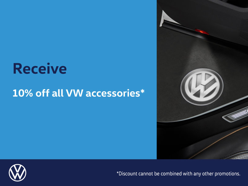 10% Off VW Accessories | Volkswagen MidTown Toronto in Toronto