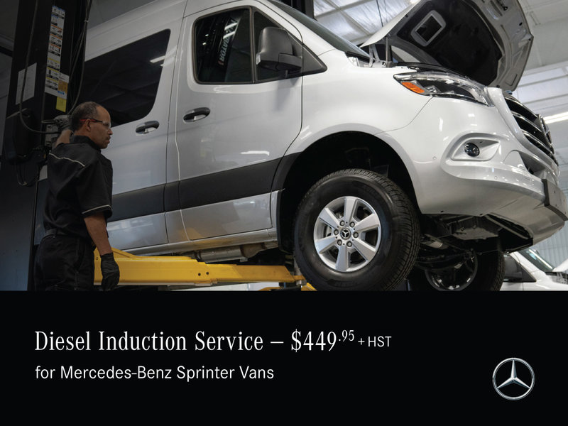 Diesel Induction Service for Sprinter Vans | Mercedes-Benz Brampton in ...