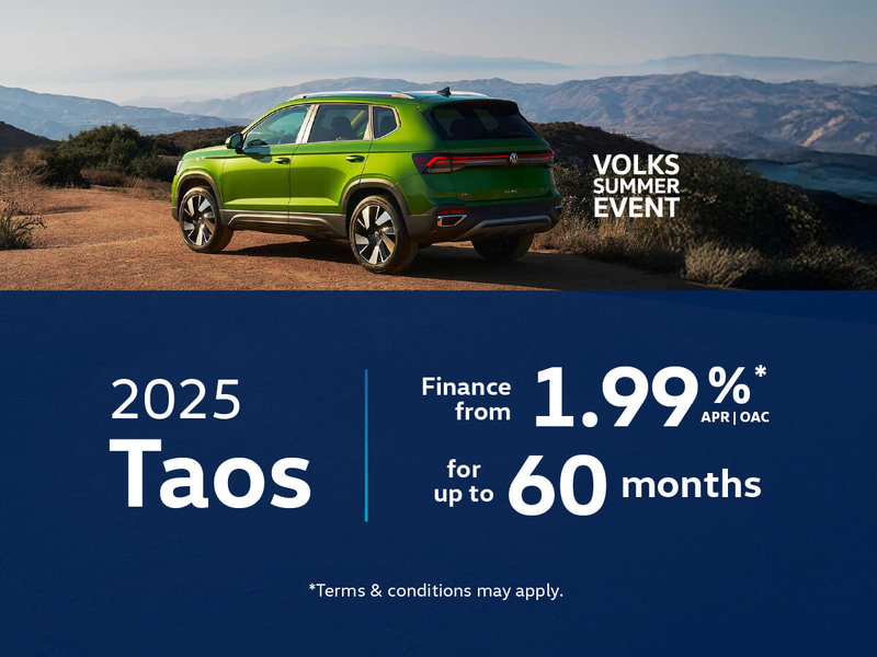 2025 Volkswagen Taos Lease and Finance Offers | Volkswagen MidTown ...