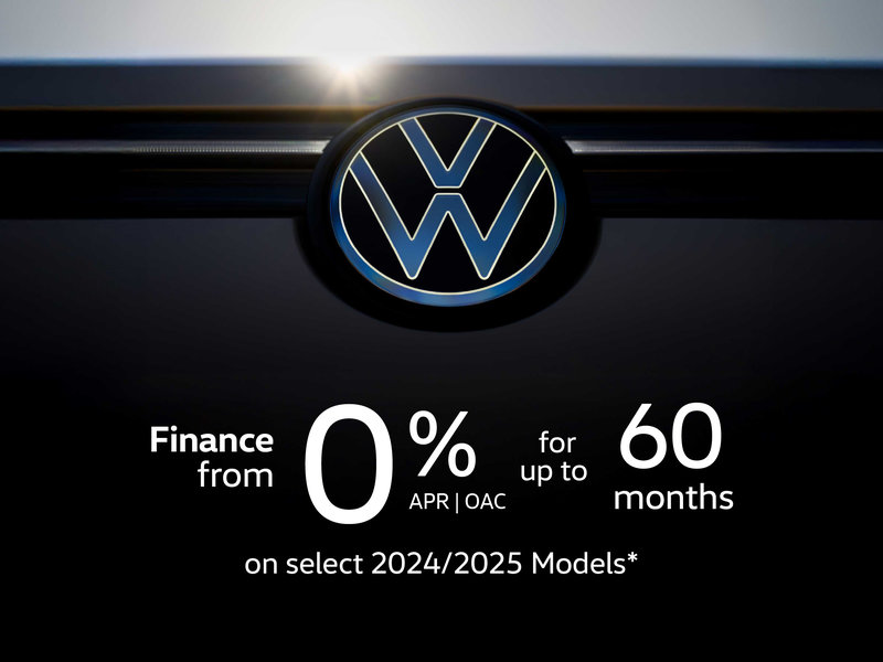 2024/2025 New Volkswagen Finance Offer | Volkswagen MidTown Toronto in ...