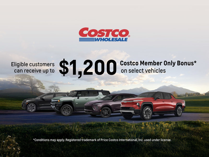 Costco Member Only Bonus | Applewood Chevrolet Buick GMC in Mississauga