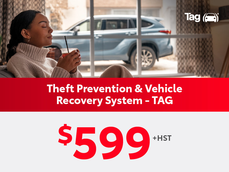 Tag Theft Vehicle Recovery System | Oakville Toyota in Oakville