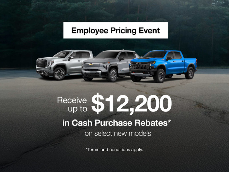 Employee Pricing Event | Applewood Chevrolet Buick GMC in Mississauga