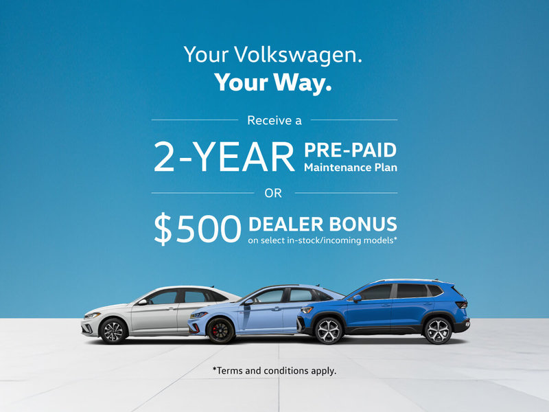 2025 VW Jetta, GLI & Taos Offers | Volkswagen MidTown Toronto in Toronto
