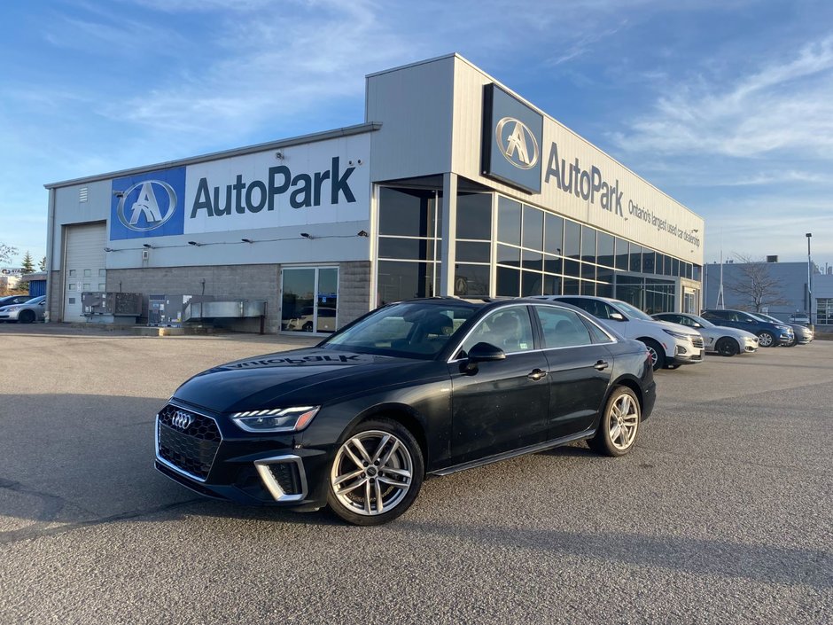 2020 Audi A4 Sedan S-Line Technik | #20-0766JB | Humberview Group in ...
