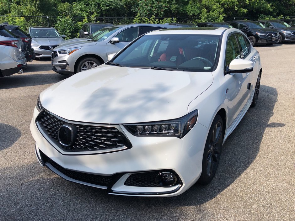 Markham Acura | 2020 Acura TLX 2.4L P-AWS w/Tech Pkg A-Spec Red | #X2557