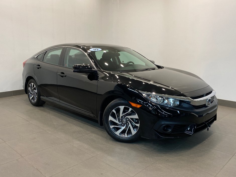 Regina Honda | 2018 Honda Civic Sedan EX- Sunroof- Back Up Cam | #3L2082