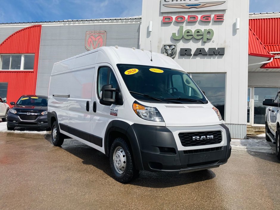 Ram ProMaster Cargo Van 2500 High 2020 | #U4390 | Groupe Performance ...