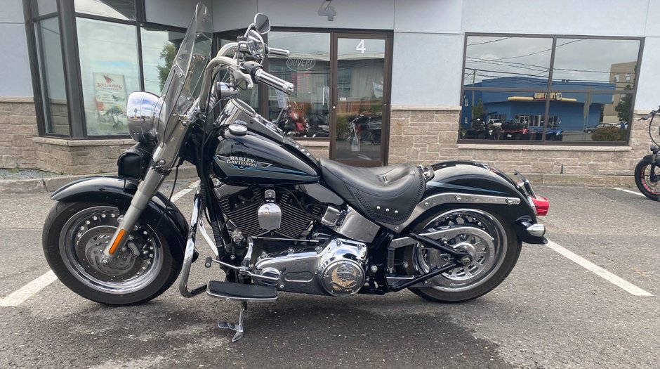 HARLEY DAVIDSON FAT BOY FLSTF 2009 | #M172C | Maniac Moto à Montmagny