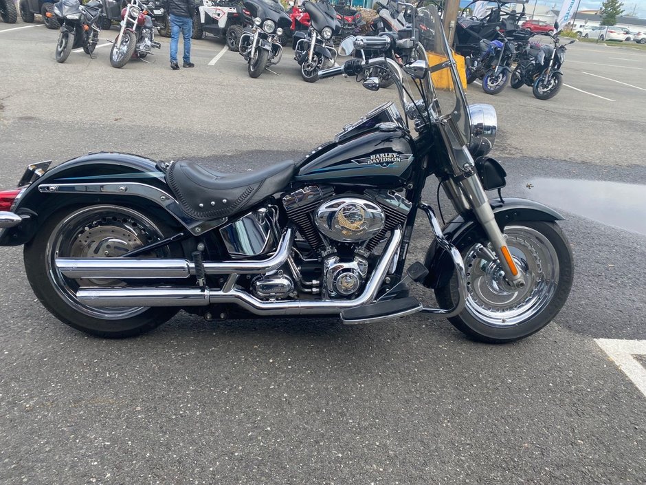 HARLEY DAVIDSON FAT BOY FLSTF 2009 | #M172C | Maniac Moto à Montmagny