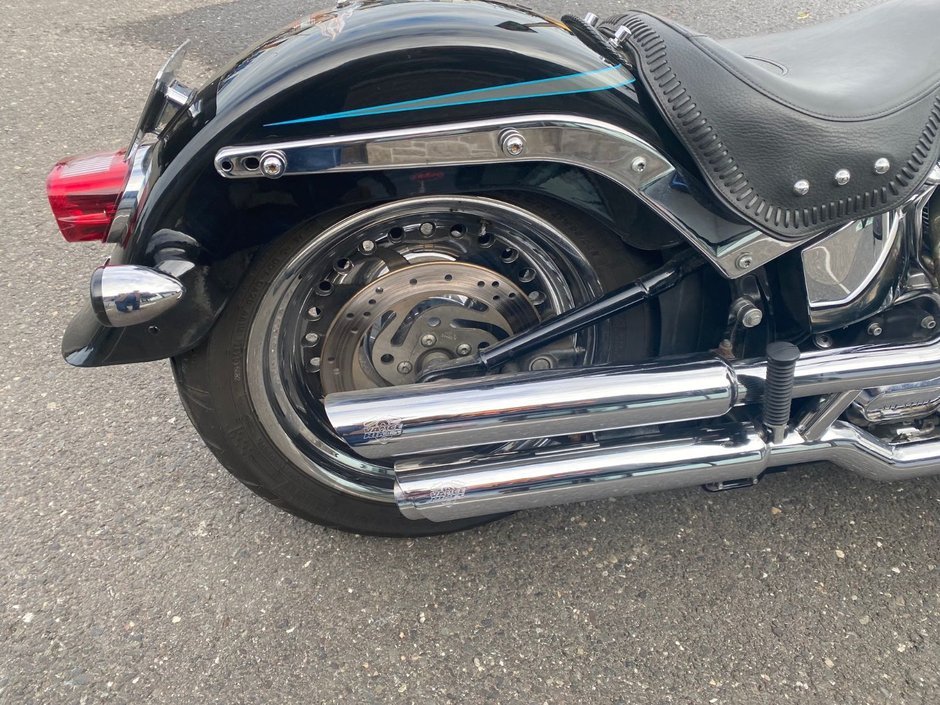 HARLEY DAVIDSON FAT BOY FLSTF 2009 | #M172C | Maniac Moto à Montmagny