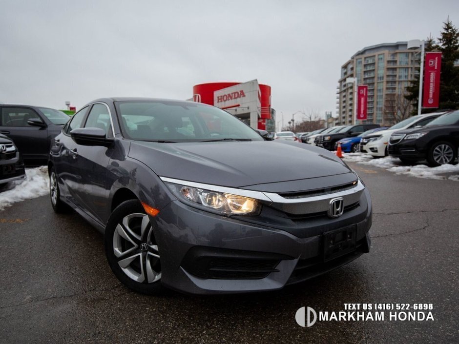 Markham Honda | 2018 Honda Civic Sedan LX CVT | #45508F