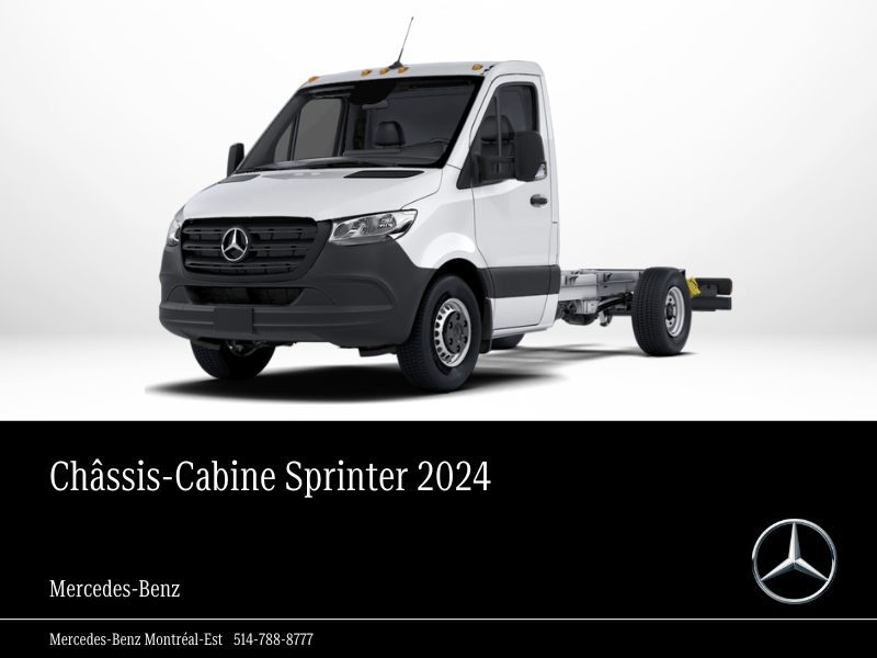 Châssis-Cabine Sprinter 2024 | Mercedes-Benz Montréal-Est